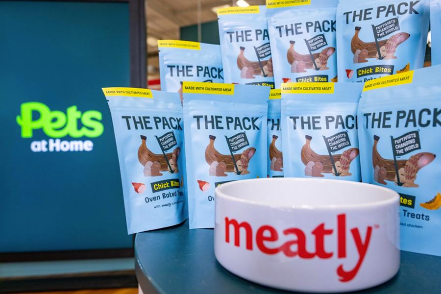 Meatly launches cultivated chicken dog treats at Pets At Home, UK ...